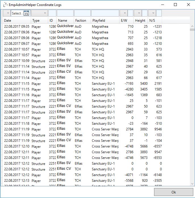 Logs and Statistics | Emp Admin Helper